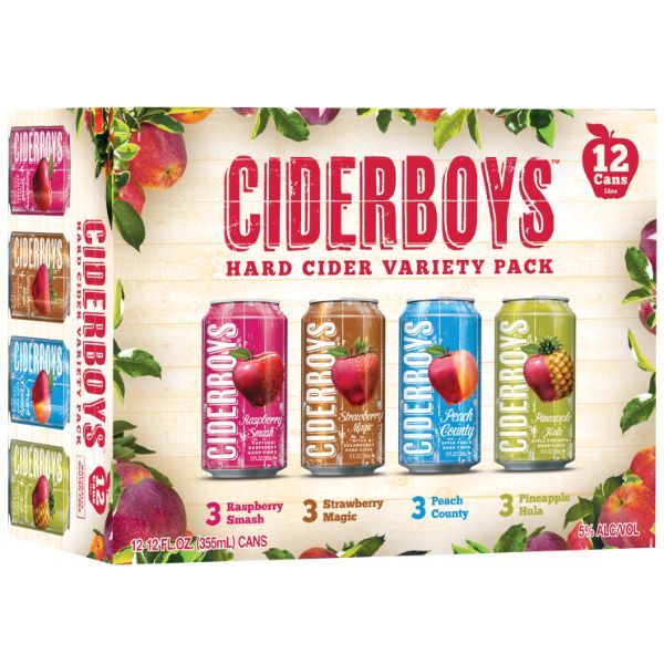 Ciderboys Variety 12 Cans – Middletown Fine Wine & Spirits