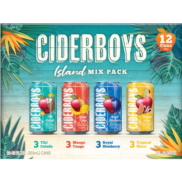 Ciderboys Island Variety 12Cn – Middletown Fine Wine & Spirits